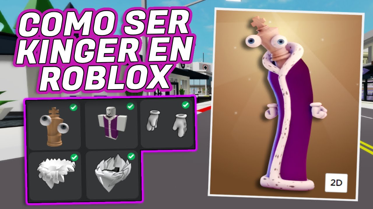 COMO ser (KINGER) en ROBLOX: DIGITAL CIRCUS en Brookhaven 🏡 RP ROBLOX # ...
