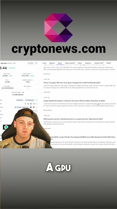 Render: Revolutionary GPU Network for Decentralized Rendering! 🚀 #shorts - YouTube