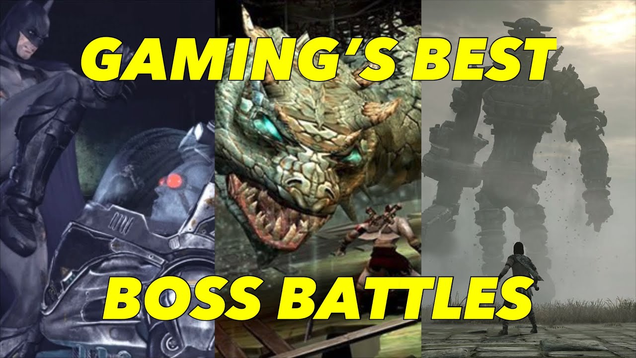 Our Favourite Boss Battles Part 1 - YouTube