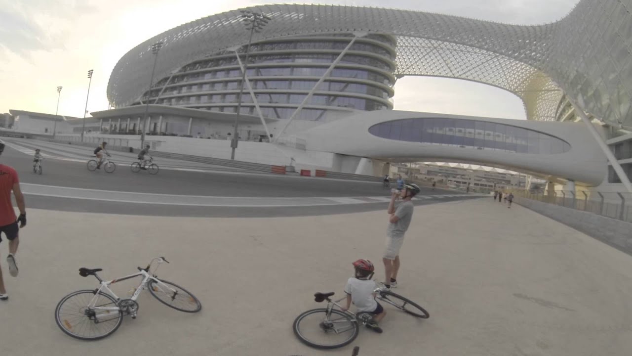 Bike Ride - TrainYas Yas Marina Circuit Abu Dhabi - YouTube