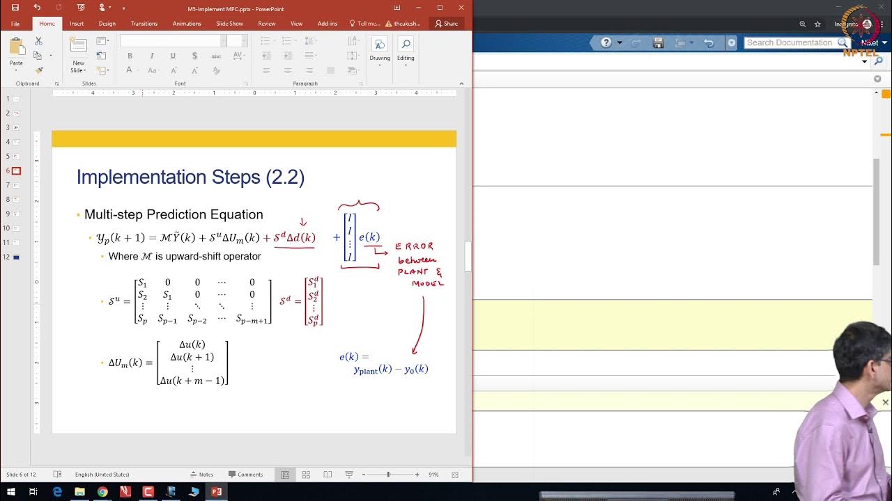 Coding for DMC Algorithm: Populate Matrices - YouTube