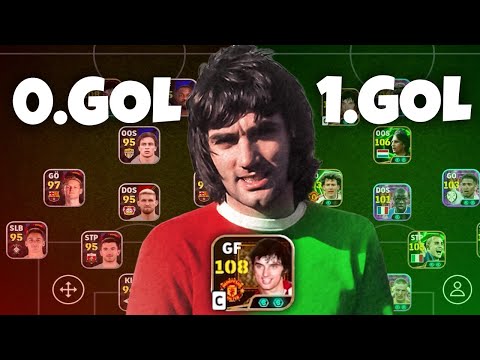 109 GEORGE BEST HER GOL ATTIĞINDA TAKIM GÜÇLENİYOR! 💪🏻 eFootball Mobile 2026