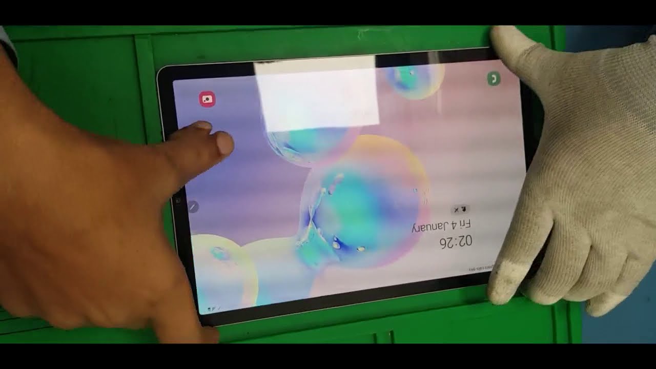 How to open Samsung Galaxy tab S6 disassemble Tab S6 - YouTube