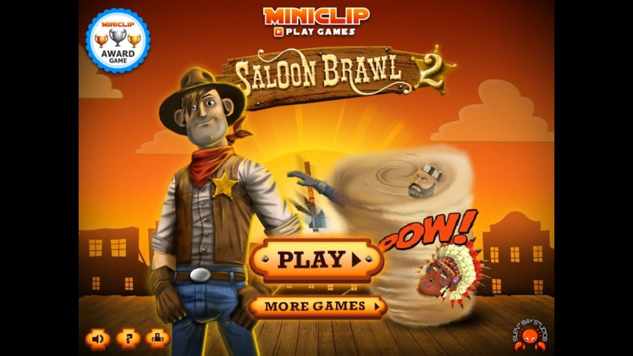 Saloon Brawl 2 - Walkthrough Completo - YouTube