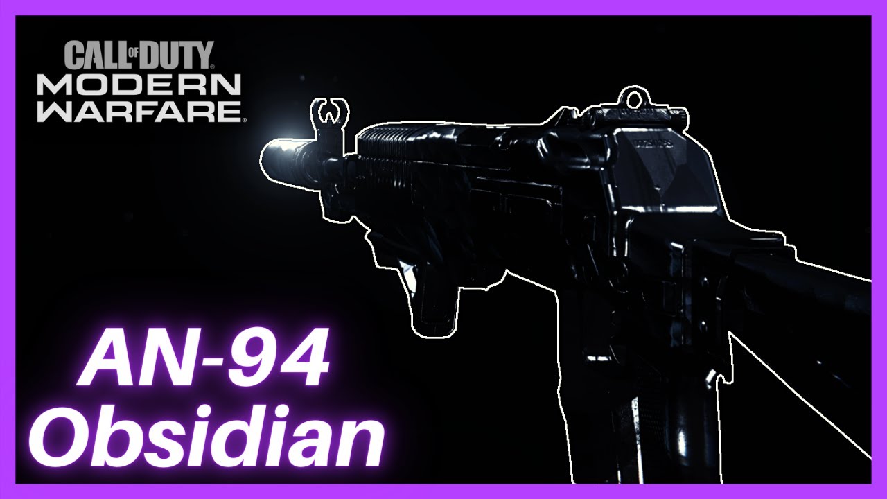 MW Obtaining Obsidian: AN-94 - YouTube