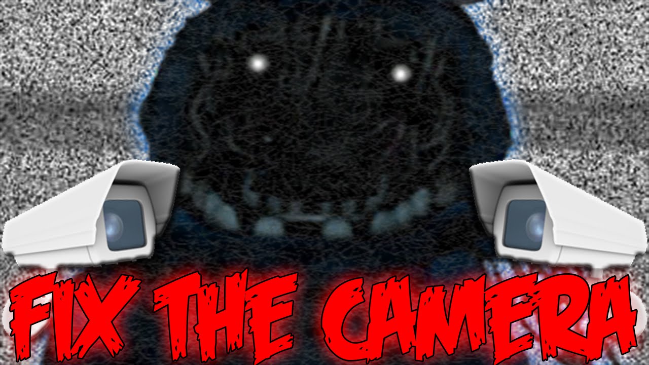 FNAF : NIGHTMARE. - FIX THE CAMERAS - CHASED BY BONNIE - YouTube