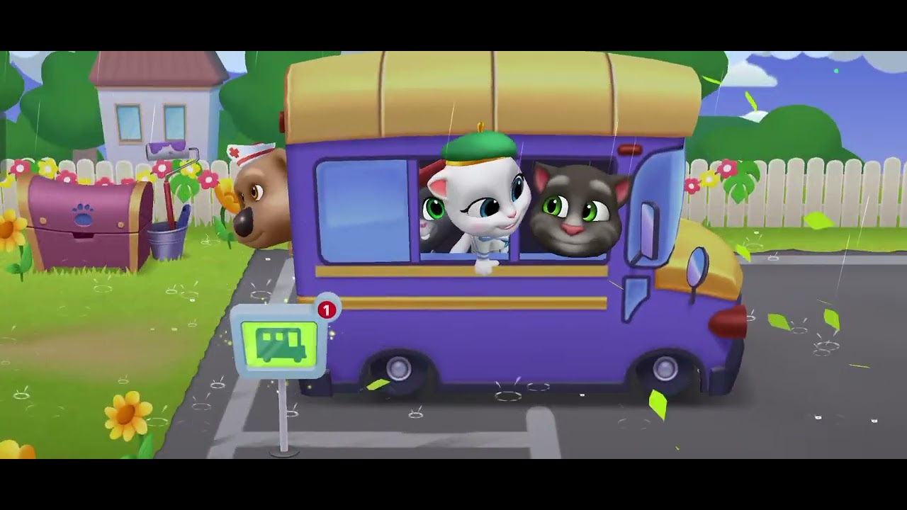 talking tom book part 1 - YouTube