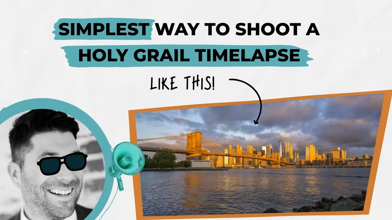 Simplest Way to Shoot a Holy Grail Time Lapse - YouTube