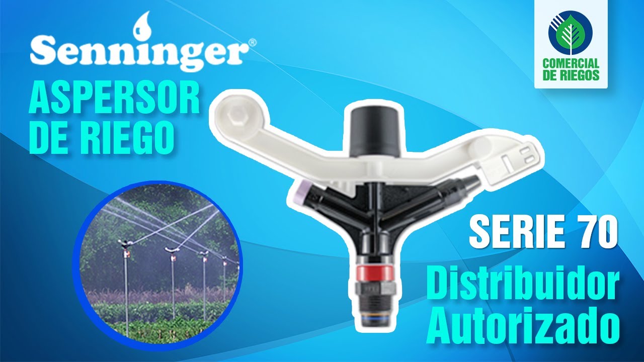 Aspersor Senninger 7025 | 70 Series Impact Sprinklers 🌀| Irrigación ...
