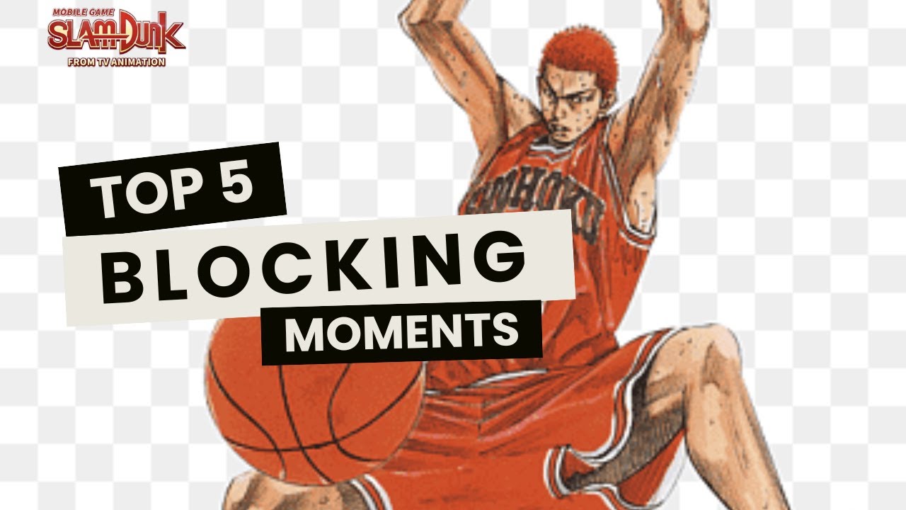 TOP 5 BLOCK SLAM DUNK MOBILE - YouTube