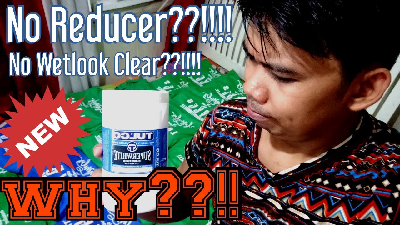 Silkscreen printing:Print Shirt with Tulco Superwhite RC Series - YouTube