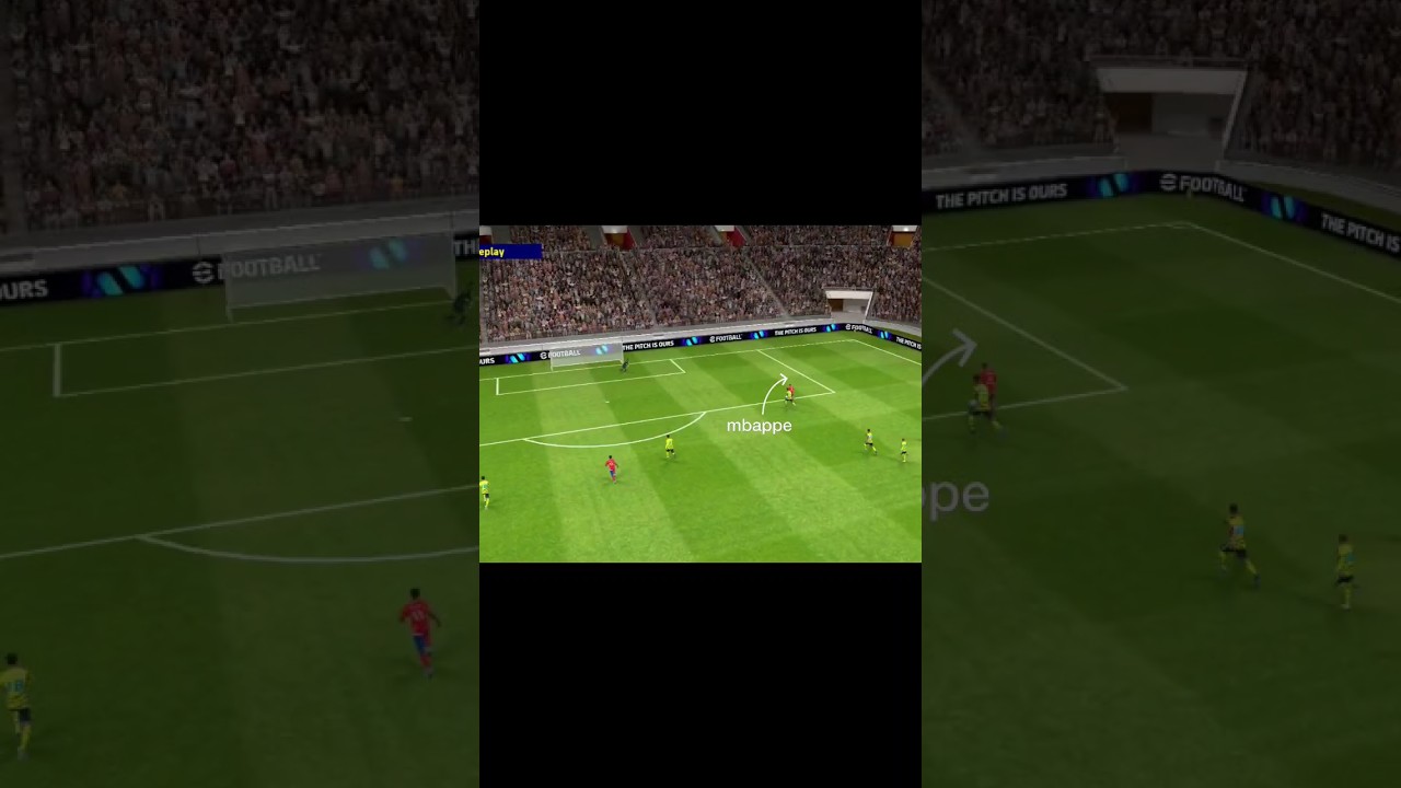 mbappe on his form trying full control #pes #mobile #football #viral # ...