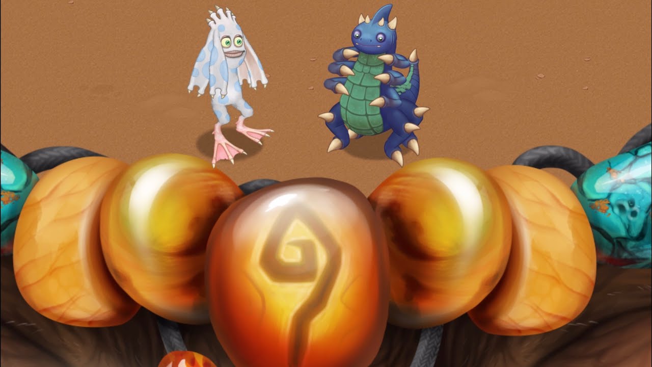 Rare Whaddle and Repatillo on Amber Island! (My Singing Monsters) - YouTube