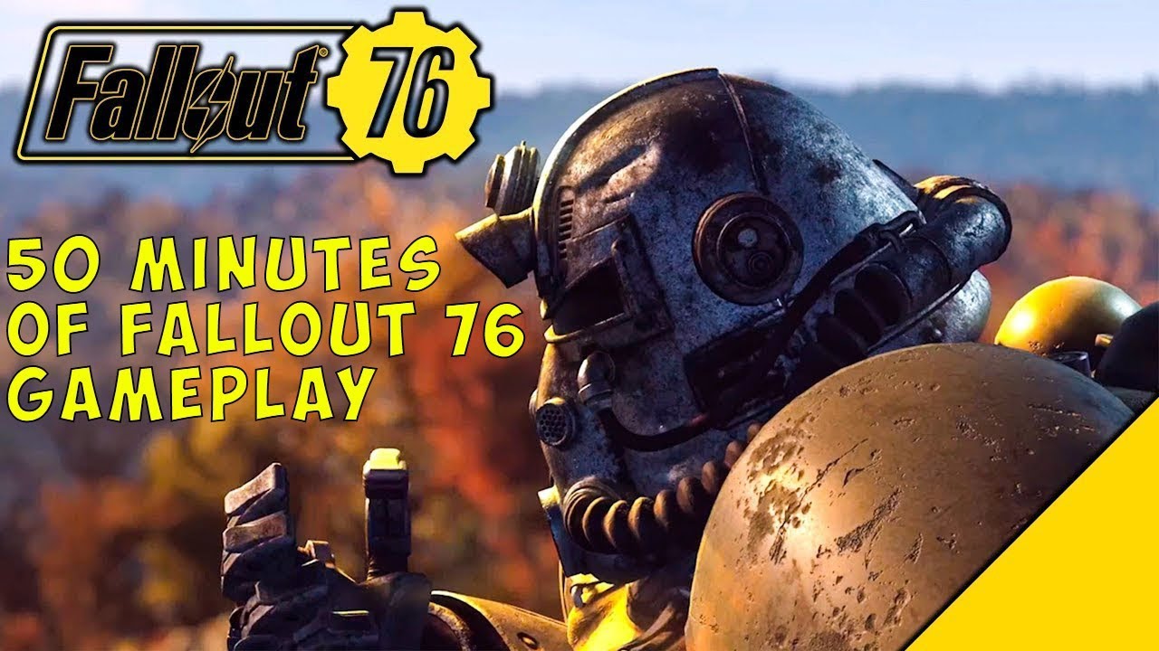 50 Minutes Of Fallout 76 Gameplay - YouTube