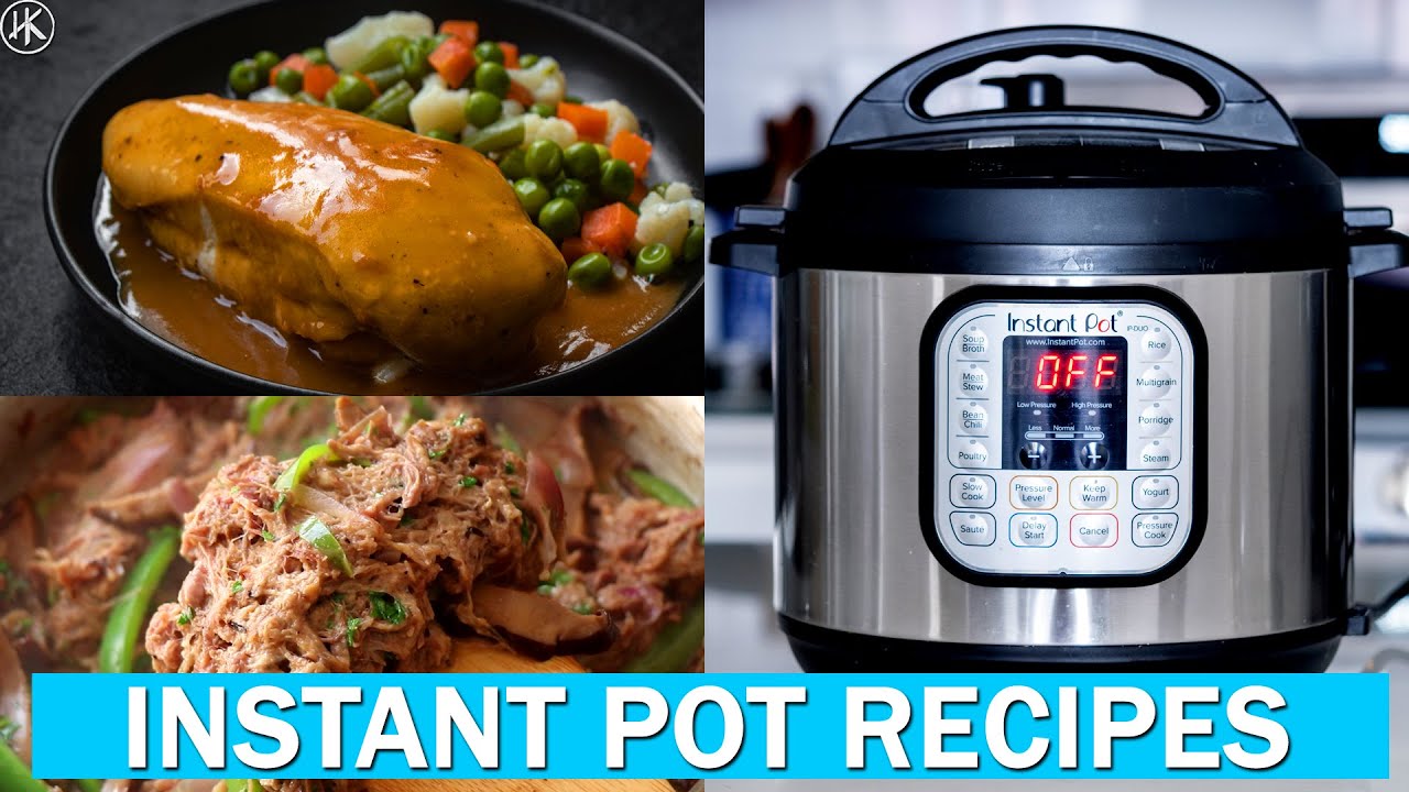 6 AMAZING Instant Pot Recipes you MUST TRY! (Chicken & Beef Recipes ...