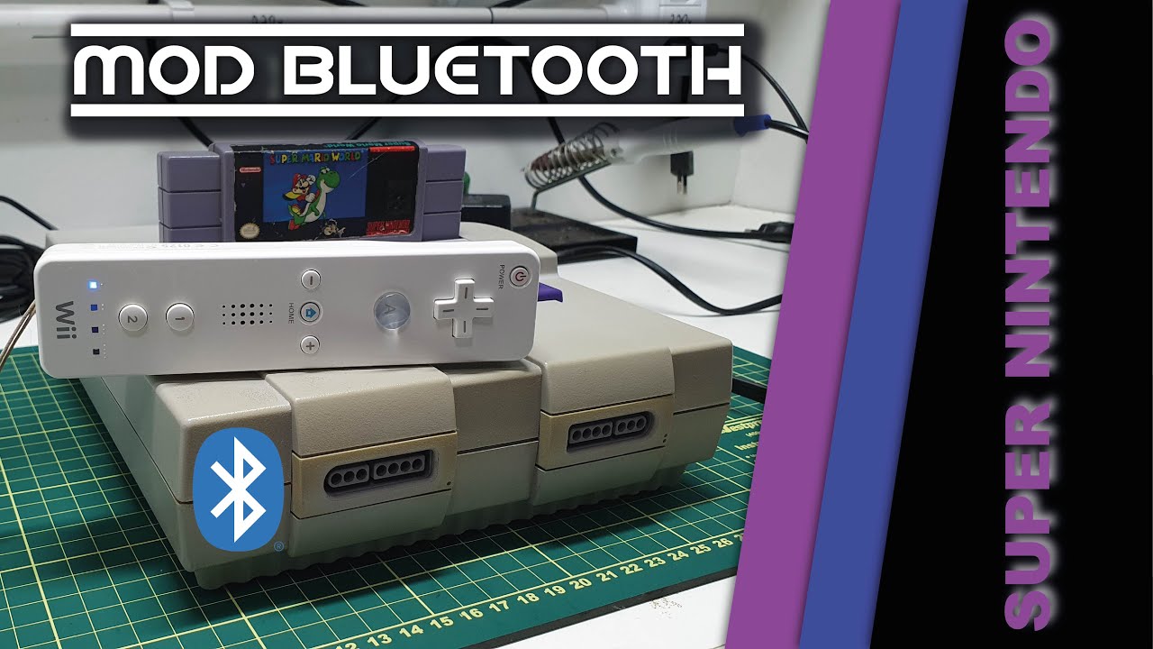 Super Nintendo com Bluetooth? É possível! - YouTube