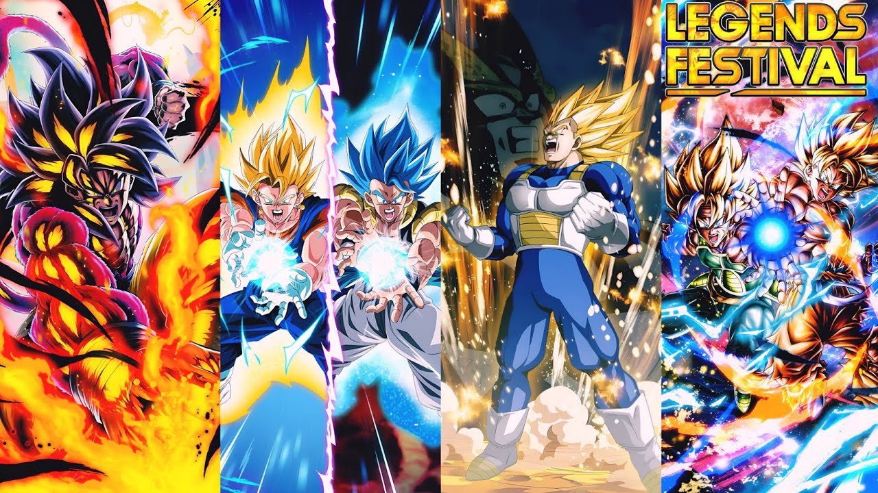 ALL LEGENDS LIMITED SPECIAL CARDS ART ANIMATIONS 🔥!! [Dragon Ball ...
