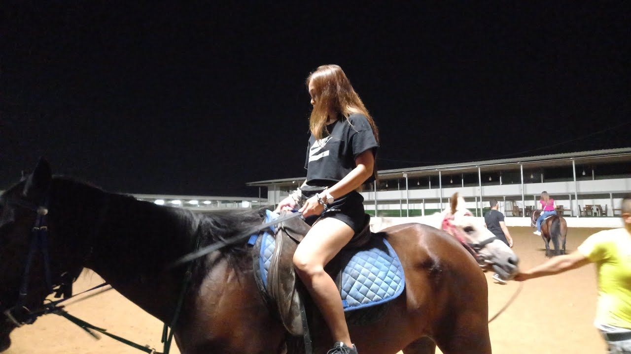 Horse back riding experience - YouTube