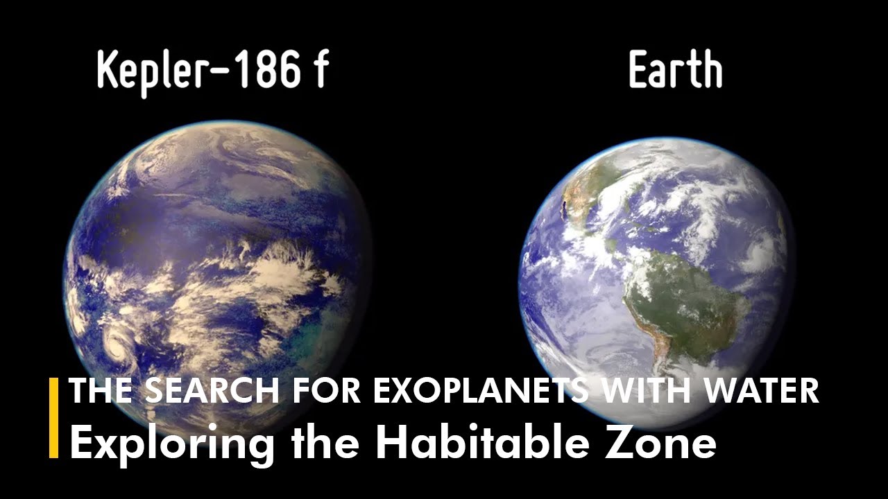 The Search for Exoplanets with Water : Kepler-186f - YouTube