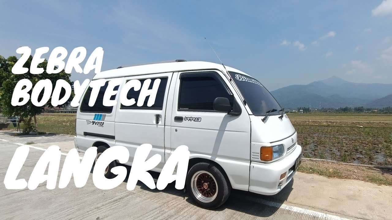 DAIHATSU ZEBRA 1.3 BODYTECH 95 LANGKA - YouTube