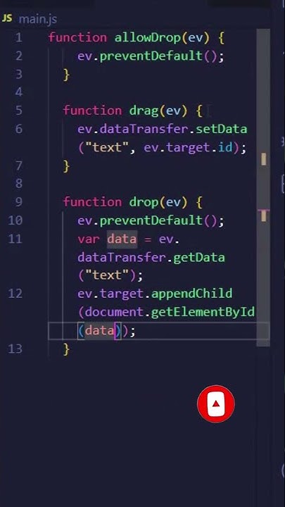 HTML5 drop&drag API / html css js drag&drop / using javascript drag&drop API / #hypercodez #html ...