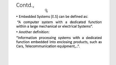 Embedded Systems - YouTube