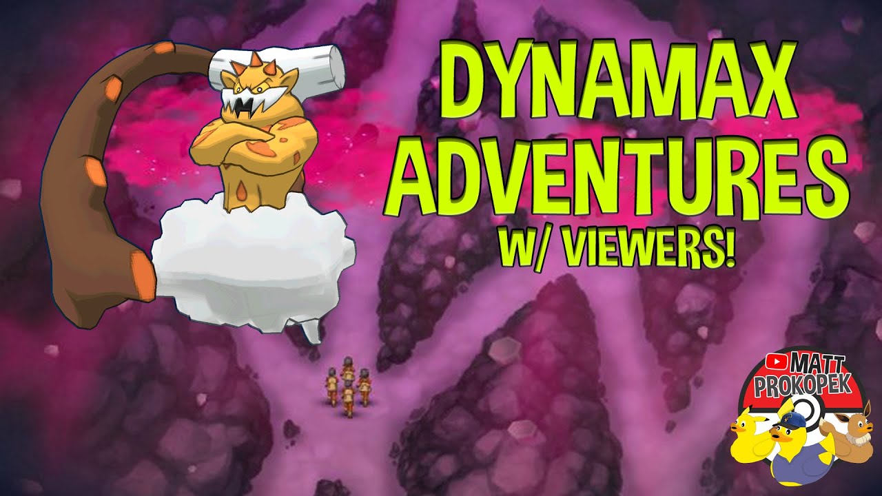 Dynamax Adventures with Viewers | Pokemon Sword - YouTube