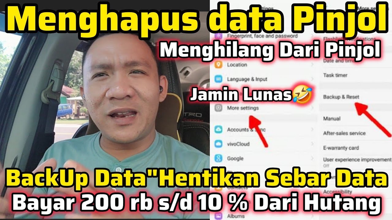 JANGAN MAU DIPERBODOH!Menghapus Data Pinjol Menghilang Dari Pinjol Back Up Data,Hentikan Sebar ...