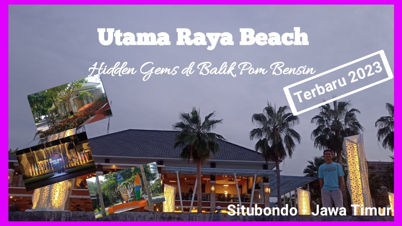 Utama Raya Beach Terbaru 2023 | Hidden Gems di Balik Pom Bensin - YouTube