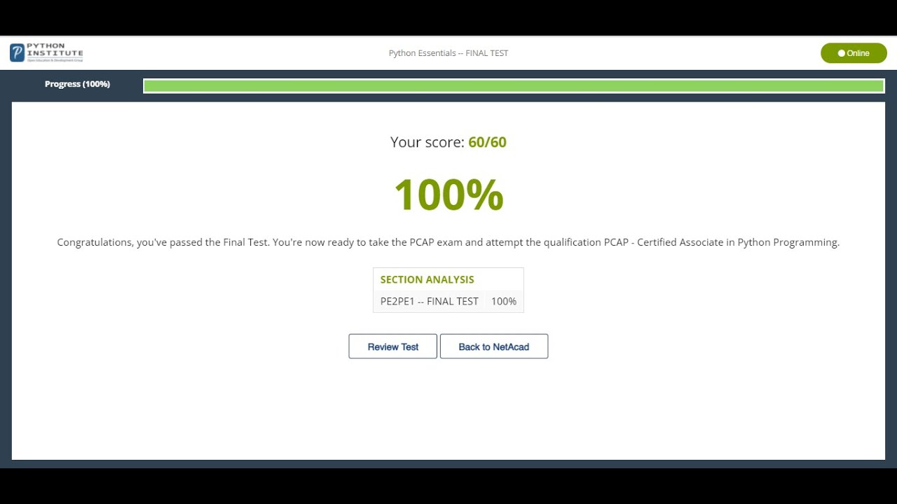 Cisco Python Essentials Final Test Youtube