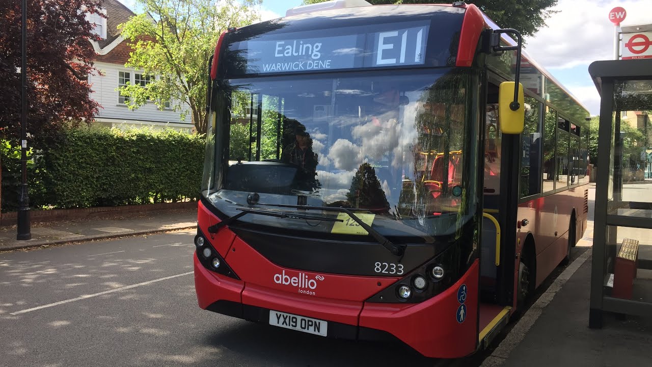 Full Route Visual E11 Greenford Broadway To Ealing, Warwick Dene 8233 ...