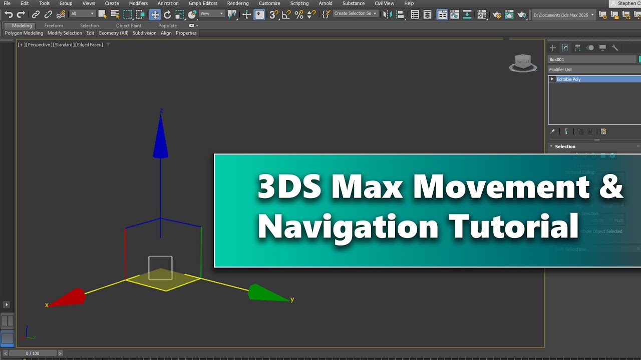 Mastering Autodesk 3ds Max: A Beginner's Guide: 03 3DS Movement ...