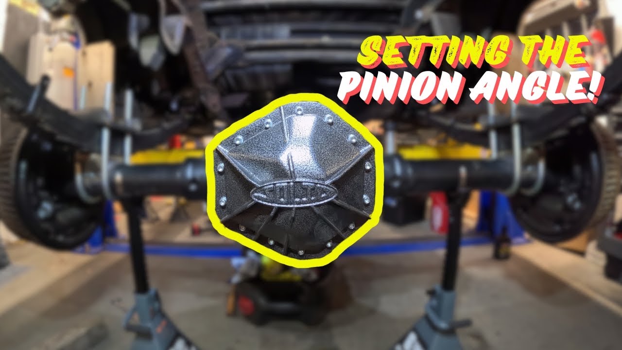 SETTING THE PINION ANGLE! EP. 10 - YouTube