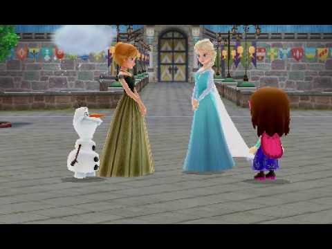 Disney Magical World 2 - Frozen world footage - YouTube