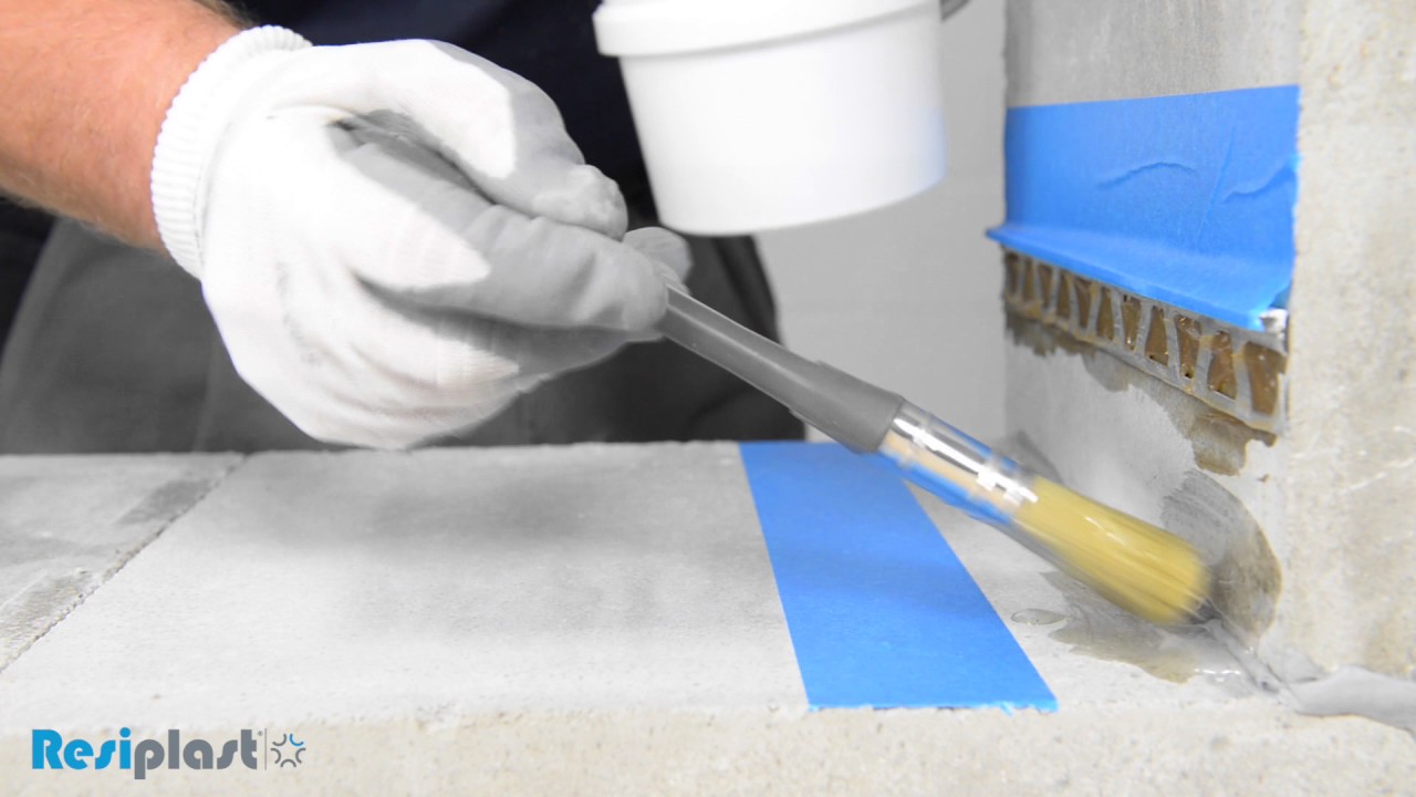 RESIPOX® Epoxy repair mortar - YouTube