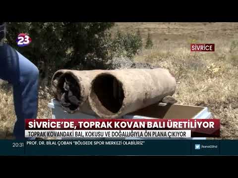 SİVRİCE’DE, KOKUSU, TADI VE DOĞALLIĞIYLA ÖN PLANAÇIKAN TOPRAK KOVANDA BAL ÜRETİLİYOR