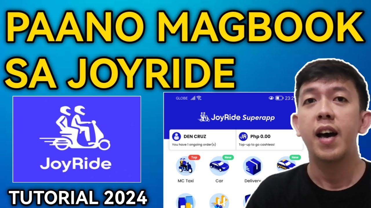 PAANO MAGBOOK SA JOYRIDE | LATEST 2024 TUTORIAL - YouTube