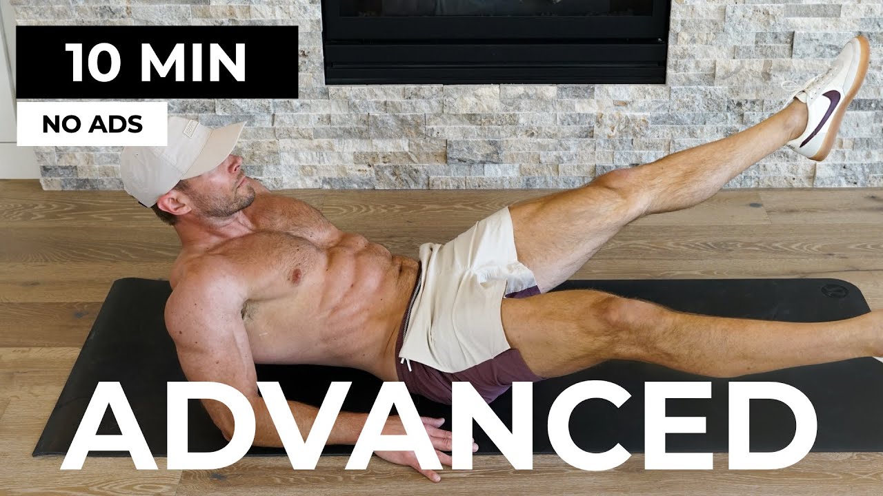 10 Min ADVANCED LOWER AB Workout (No Equipment) | FULL BODY Series 22 ...