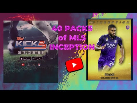 VINCENT92 @ TOPPS KICK 40 PACKS OF MLS INCEPTION - YouTube