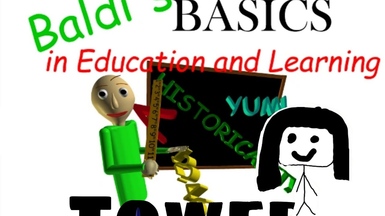 I made the Roblox Baldi's Basic Tower game - YouTube