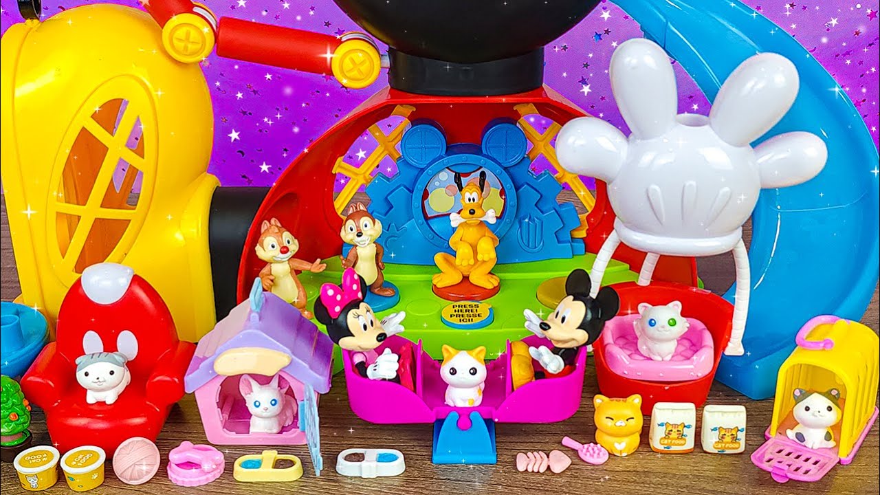 70 Minutes Satisfying with Unboxing Disney Minnie Mouse House Playset ...