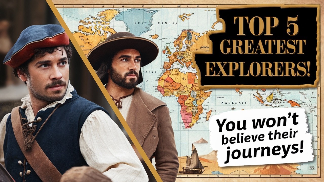 Top 5 Greatest Explorers in History! 🌍🚢 #explorers - YouTube