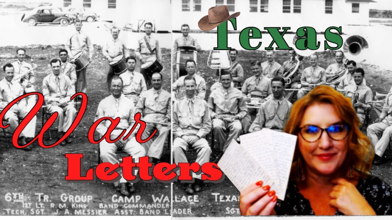 1942 Camp Wallace TX | War Letter Found | WWII History - YouTube