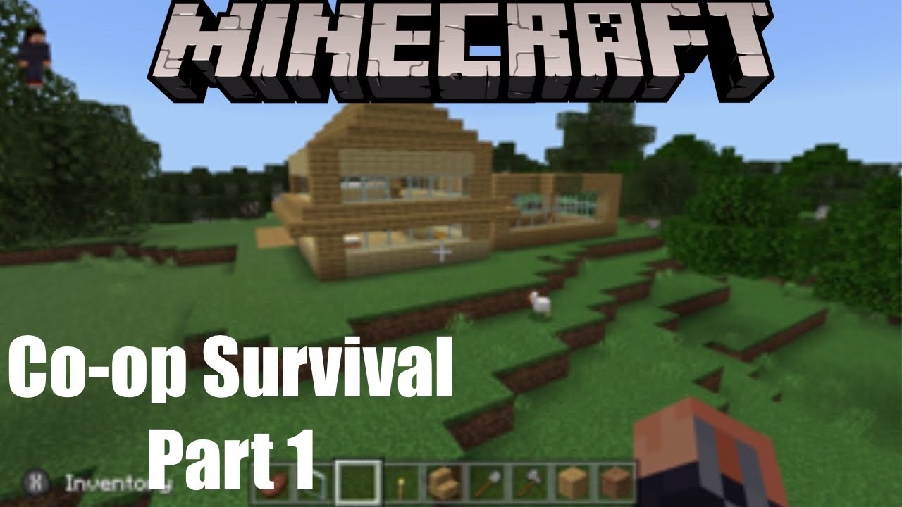 Co-op Minecraft survival pt:1 - YouTube