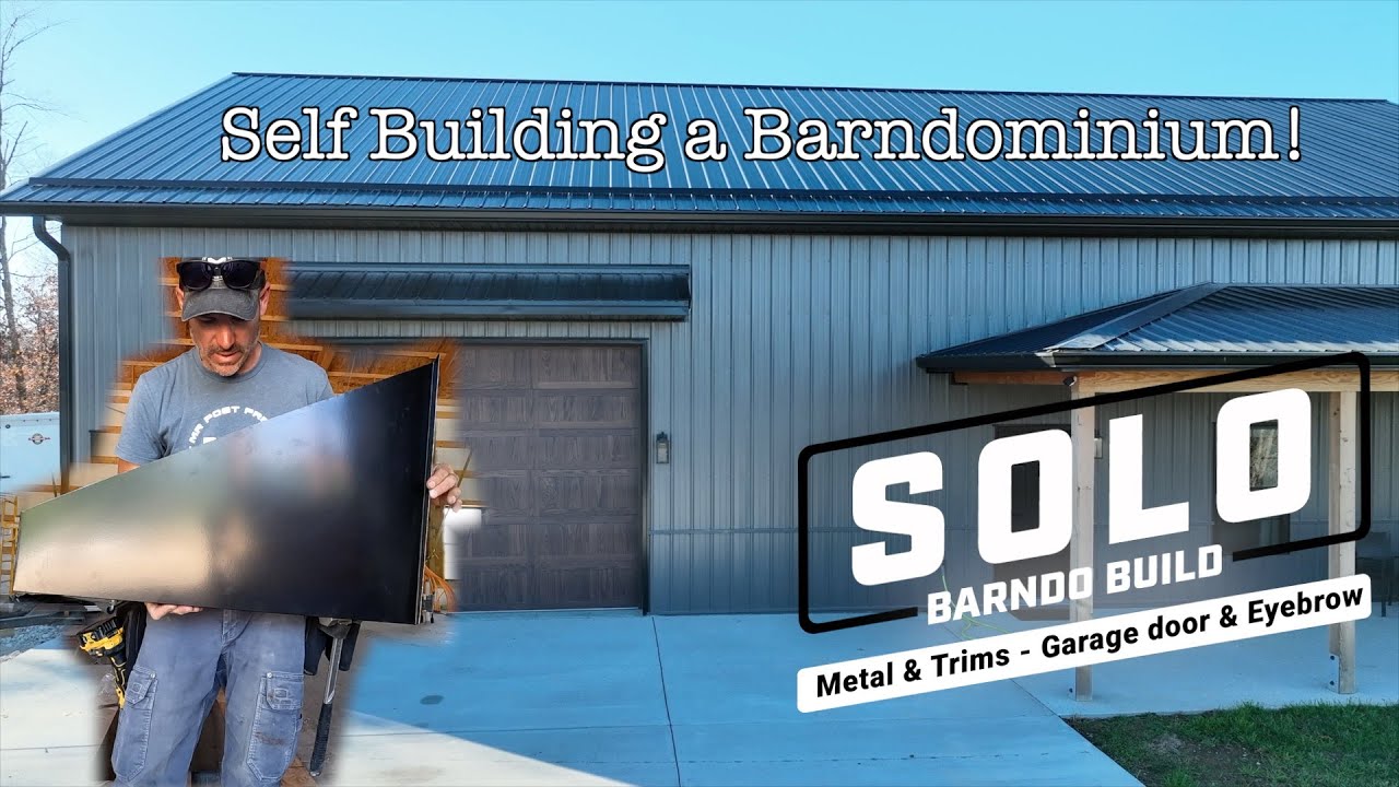 Metal & Trims - Garage door & Eyebrow - How to make them look great ...