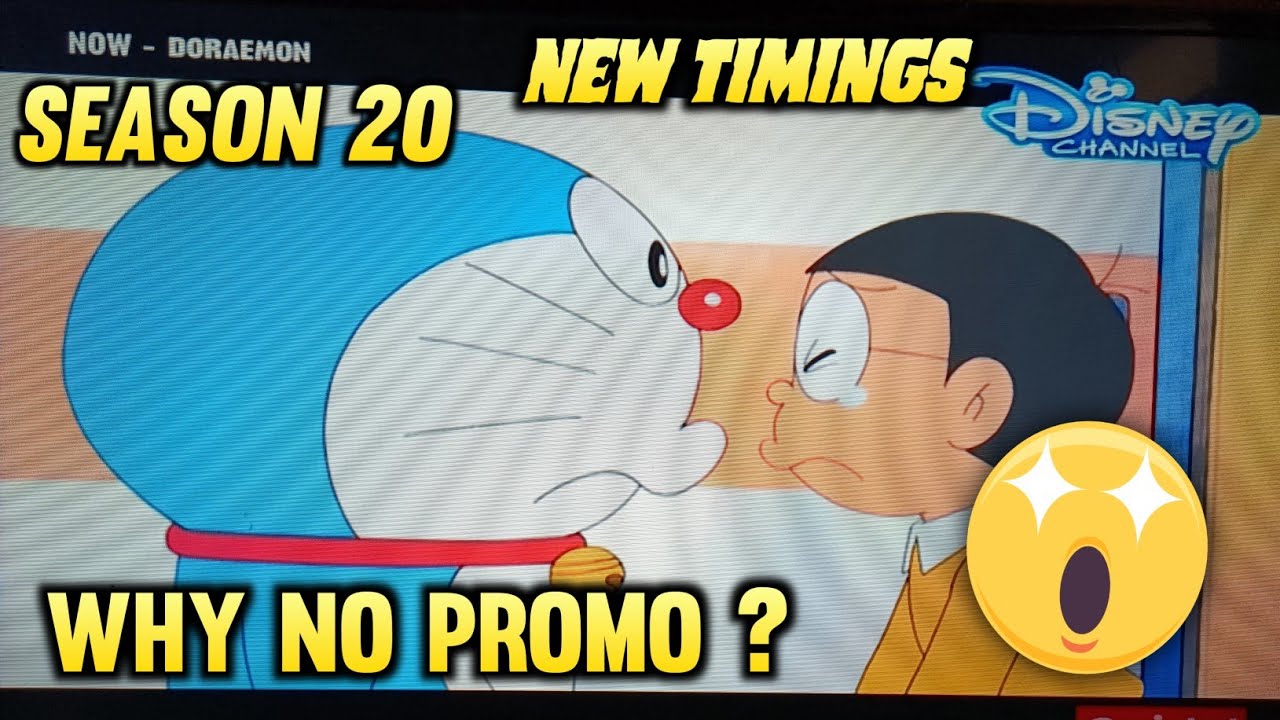 DORAEMON SEASON 20 NEW EPISODE NEW TIMINGS | SEASON 20 WHY WITHOUT ...