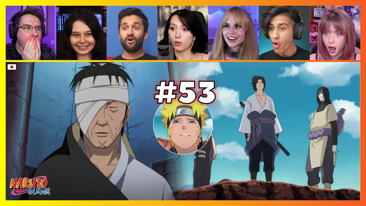 Naruto Shippuden Episode 53 | Defeat! | Reaction Mashup ナルト 疾風伝 - YouTube