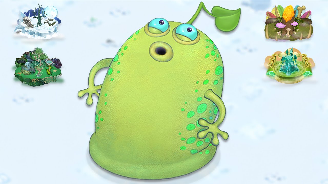 Spunge - All Monster Sounds & Animations (My Singing Monsters ...