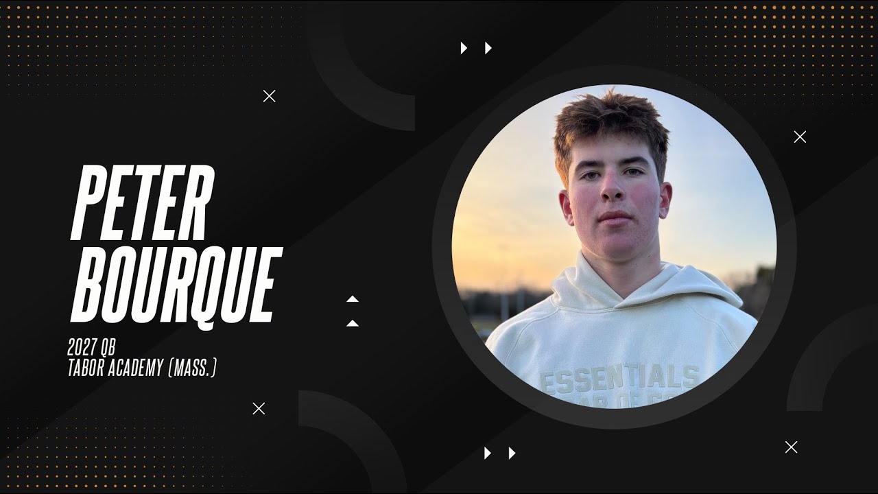 2027 QB Peter Bourque Highlights; QB Coach Interview - YouTube