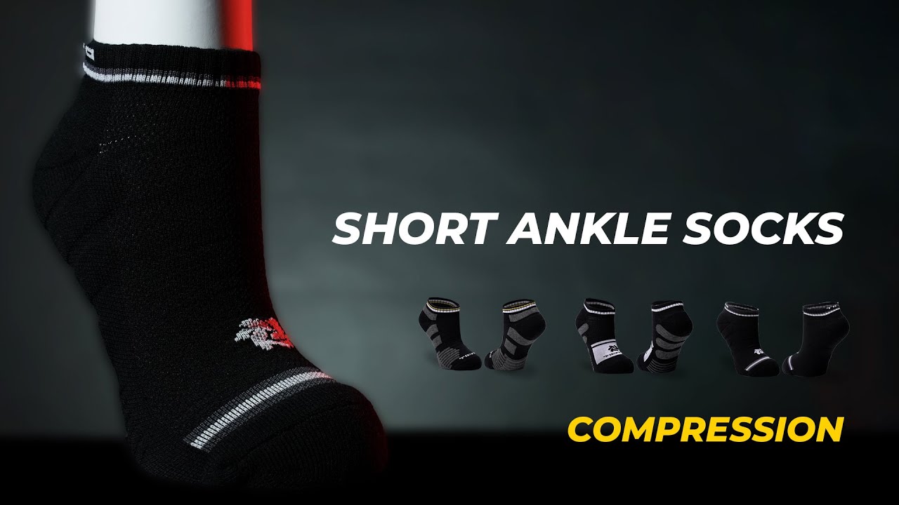 TIENTO COMPRESSION SOCKS - SHORT ANKLE - YouTube